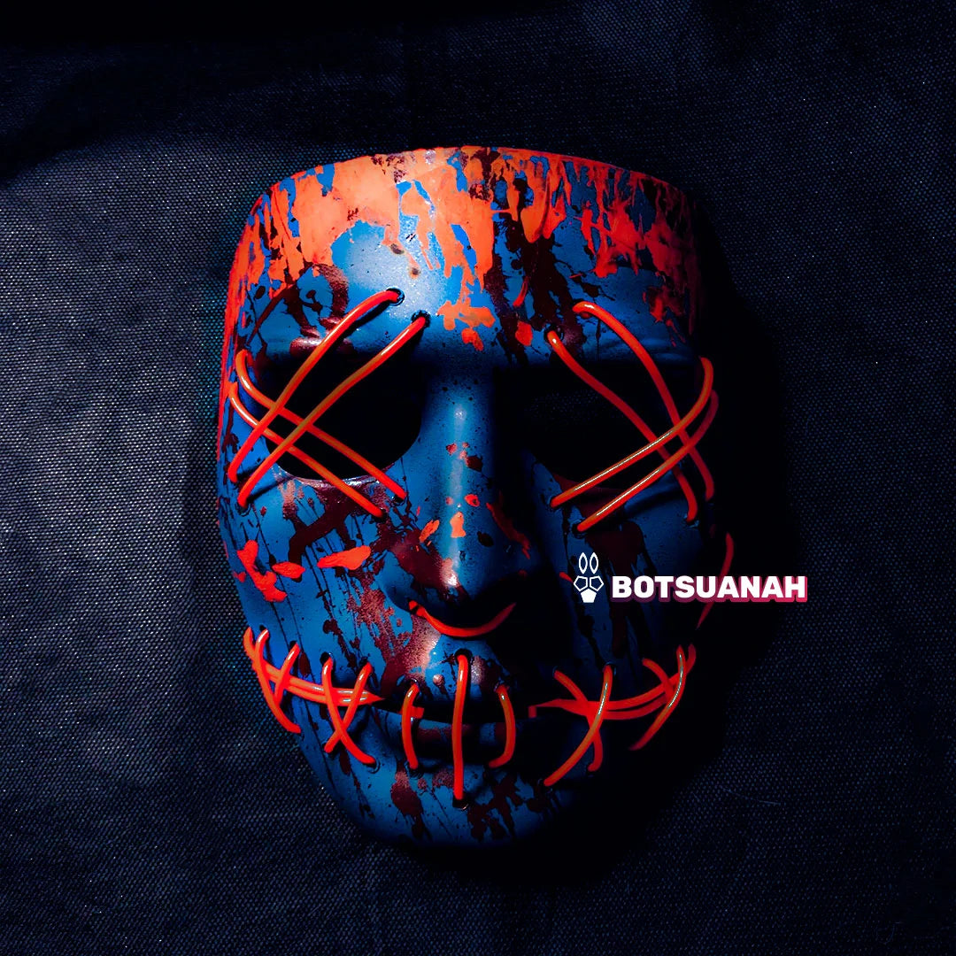 Máscara Led Purga Sangrienta – Botsuanah